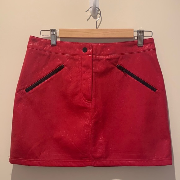 Forever 21 | Skirts | Red Hot Mini Skirt | Poshmark